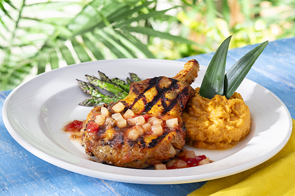 Jamaican Curry Pork Chop | Menu | Bahama Breeze Restaurant